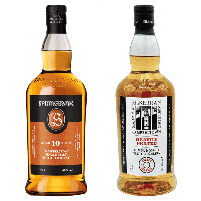 Multi Buy – Springbank 10 Year Old & Kilkerran ‘Batch 10’ Peated - Old ...